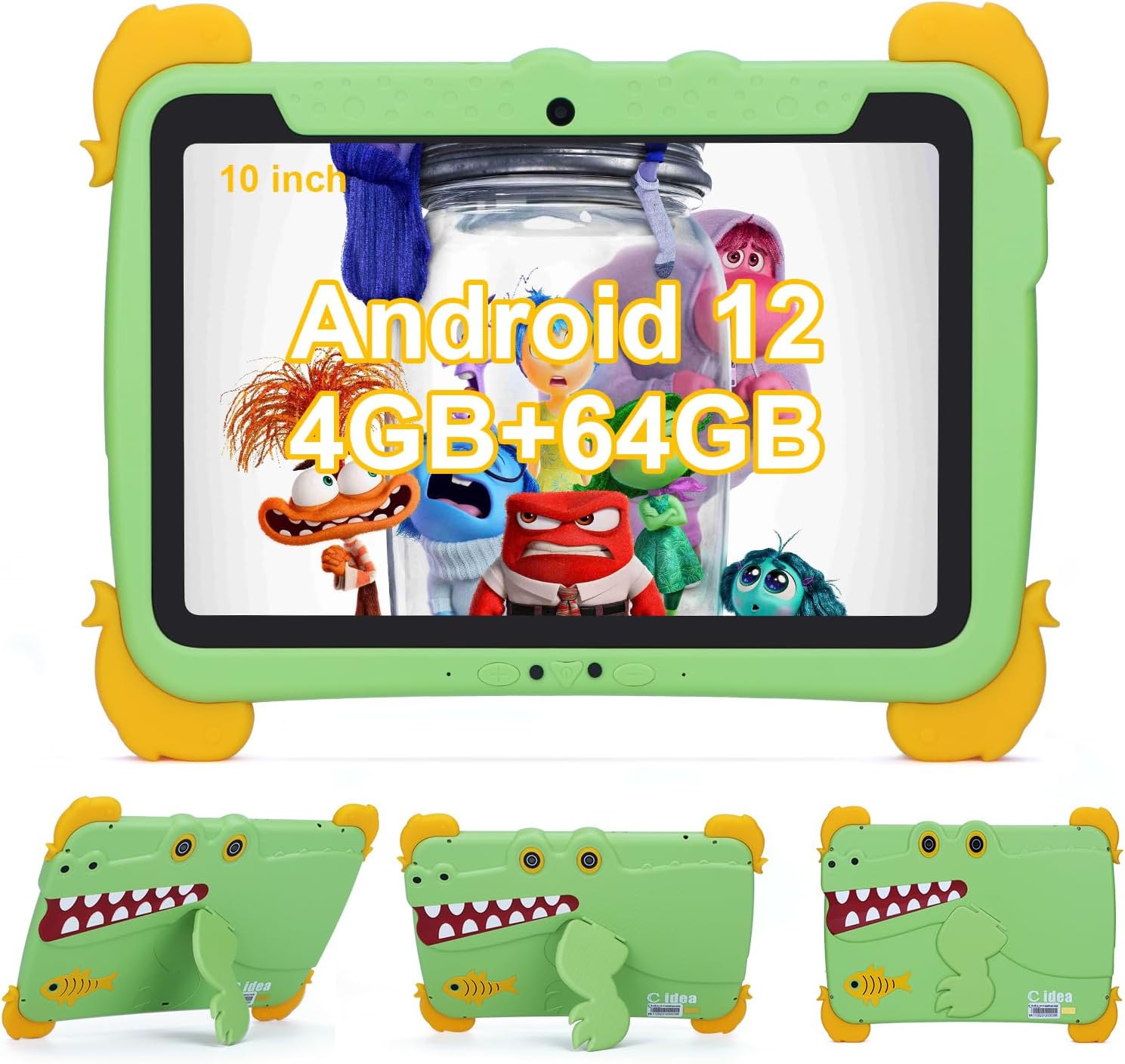 C idea Kids Tablet,10.1 inch Tablet For Kids With Android 13,Children ...