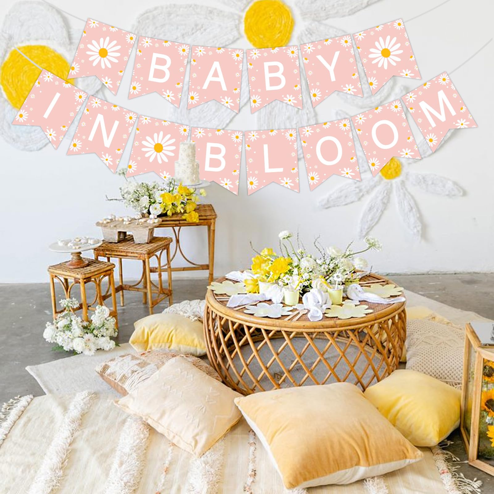 Daisy Themed Baby Shower Ideas