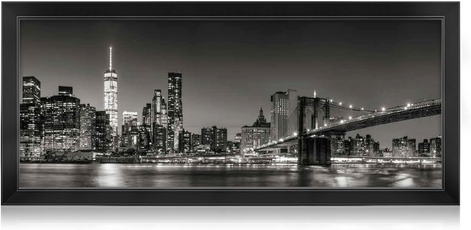 Amazon.com - Annecy 4x10 Picture Frame Black（1 Pack）, Panoramic Picture ...