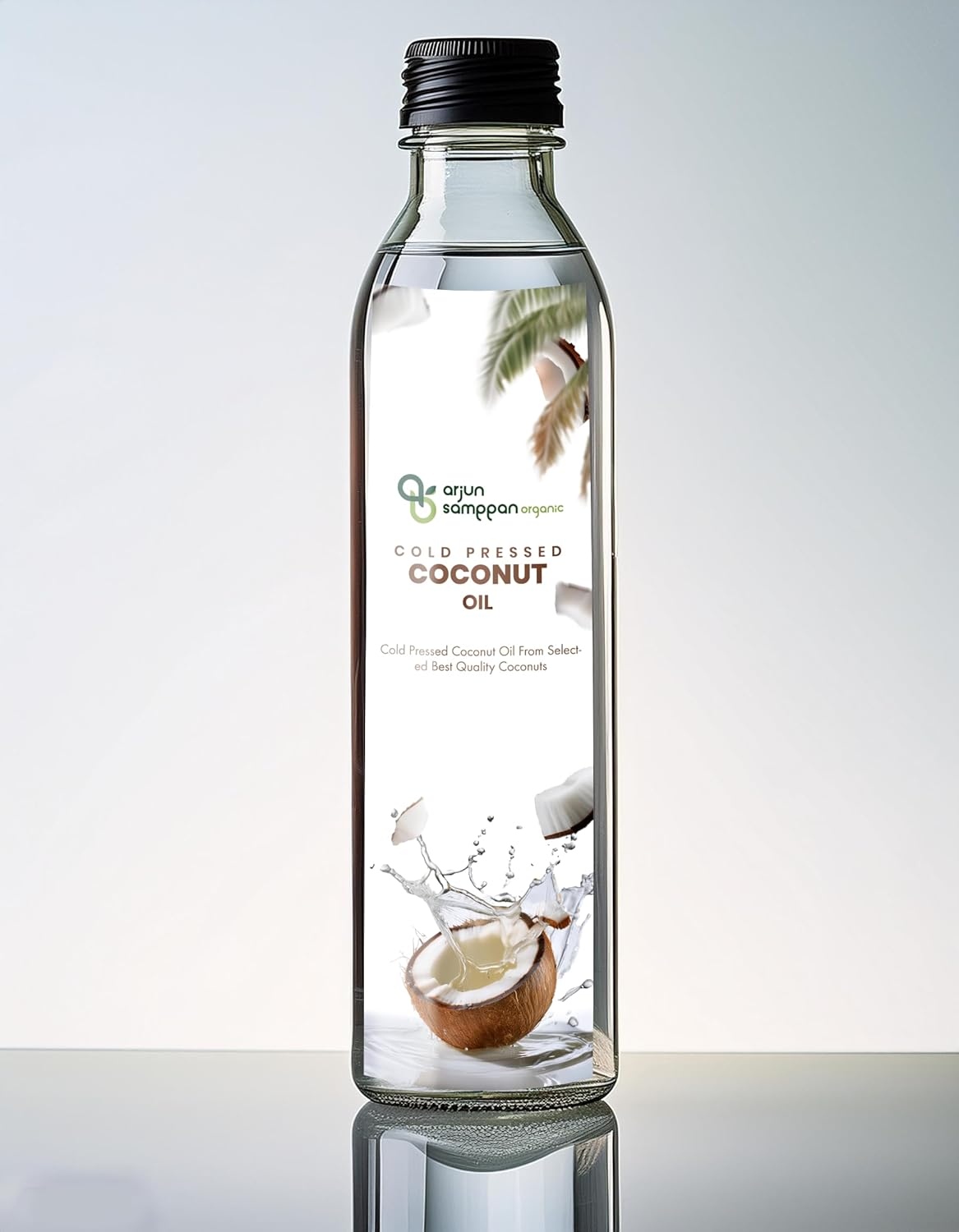 Arjun Samppan Organic Virgin Coconut Oil | Cold Pressed | Pure ...