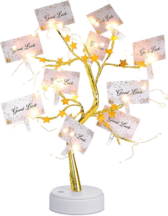 Amazon.com: Coume Money Tree Gift Card Holder 1.5 ft Tabletop Display ...