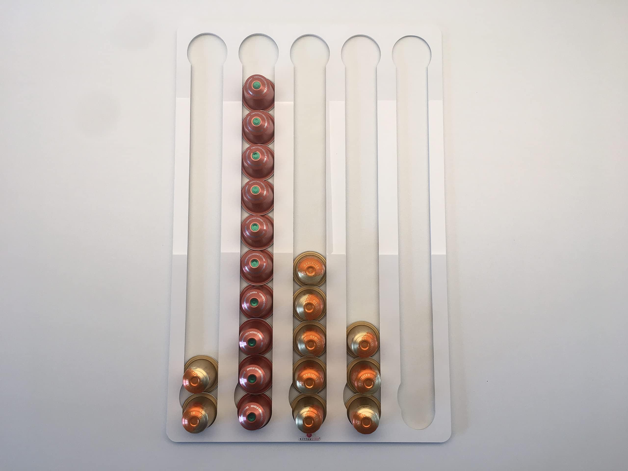Distributeur mural de capsules Nespresso, pour 40 capsules : Amazon.fr ...