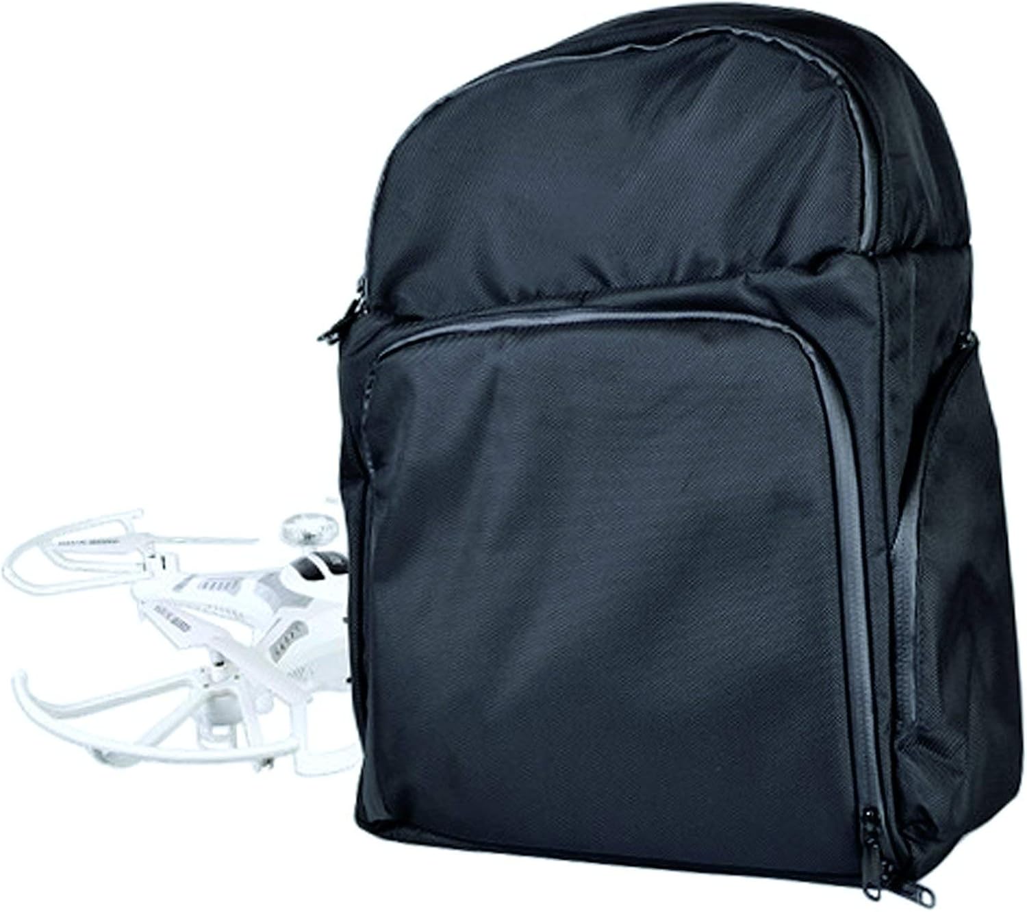 Amazon.com: Drone Water Resistant Nylon Black Backpack Bag- Fits up to ...
