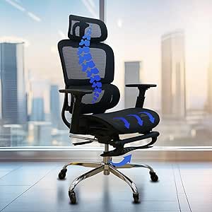 Amazon.com: Duramont Ergonomic Executive Office High Chair with ...