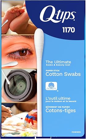 Q-tips Cotton Swabs 1170 Count Multipurpose Beauty & Home Tool