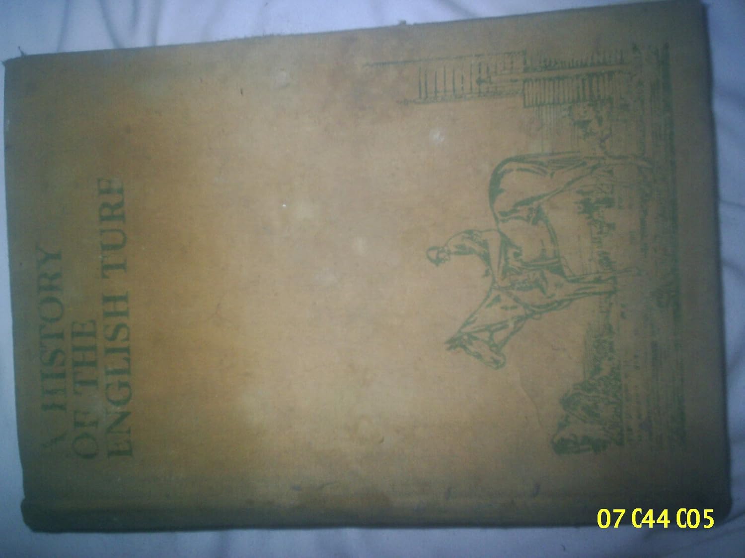 History Of The English Turf 1904-1930, Vol.I.: Amazon.co.uk: Browne ...
