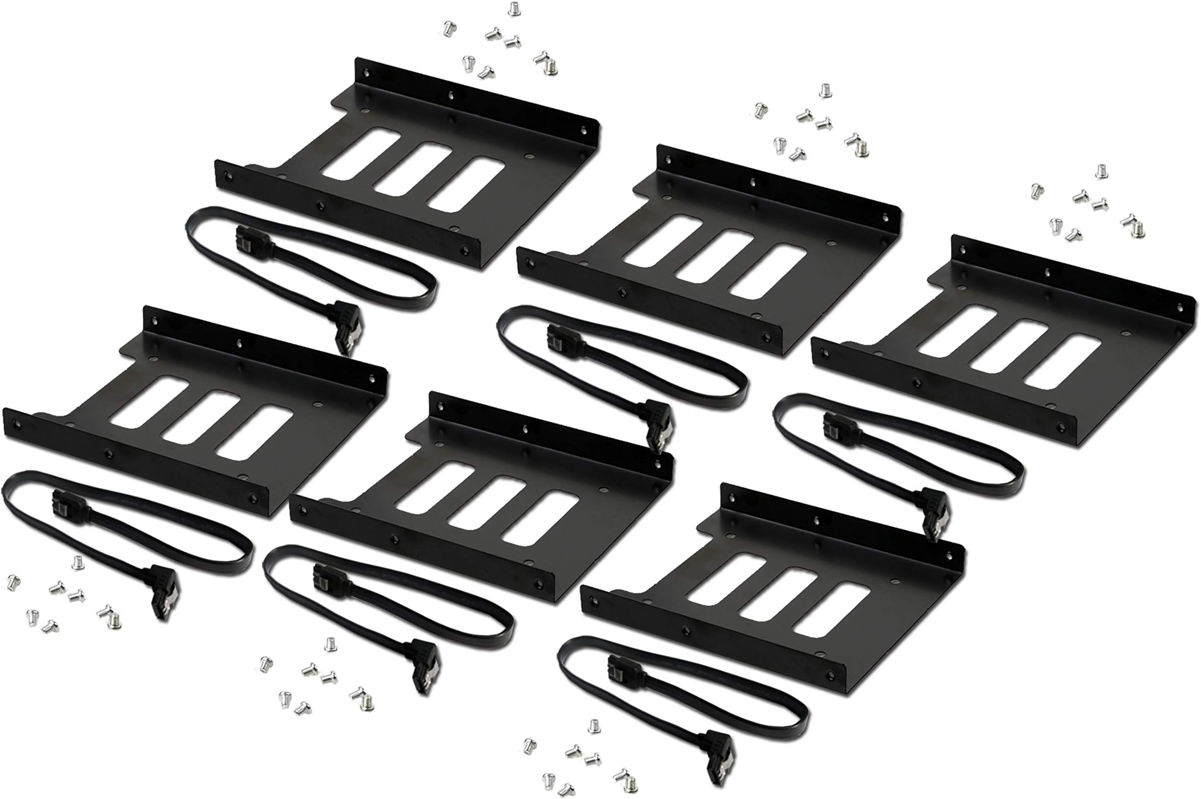 Amazon.com: Valuegist 2.5" to 3.5" Internal SSD/HDD Mounting Kit, Metal ...