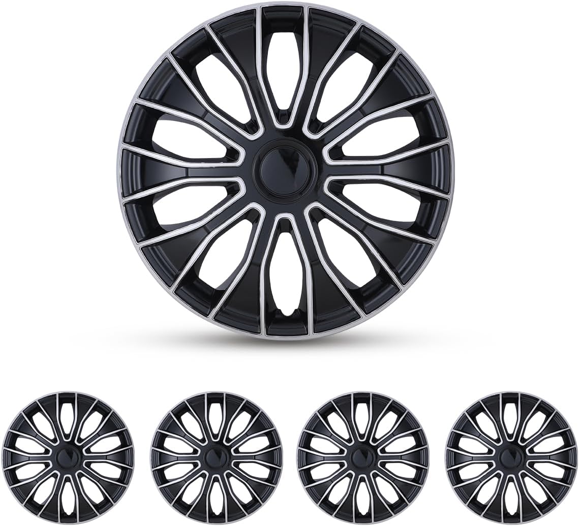 Amazon.com: I1MOTOR 15 Inch Hubcaps Set of 4 Wheel Rim Cover Universal ...