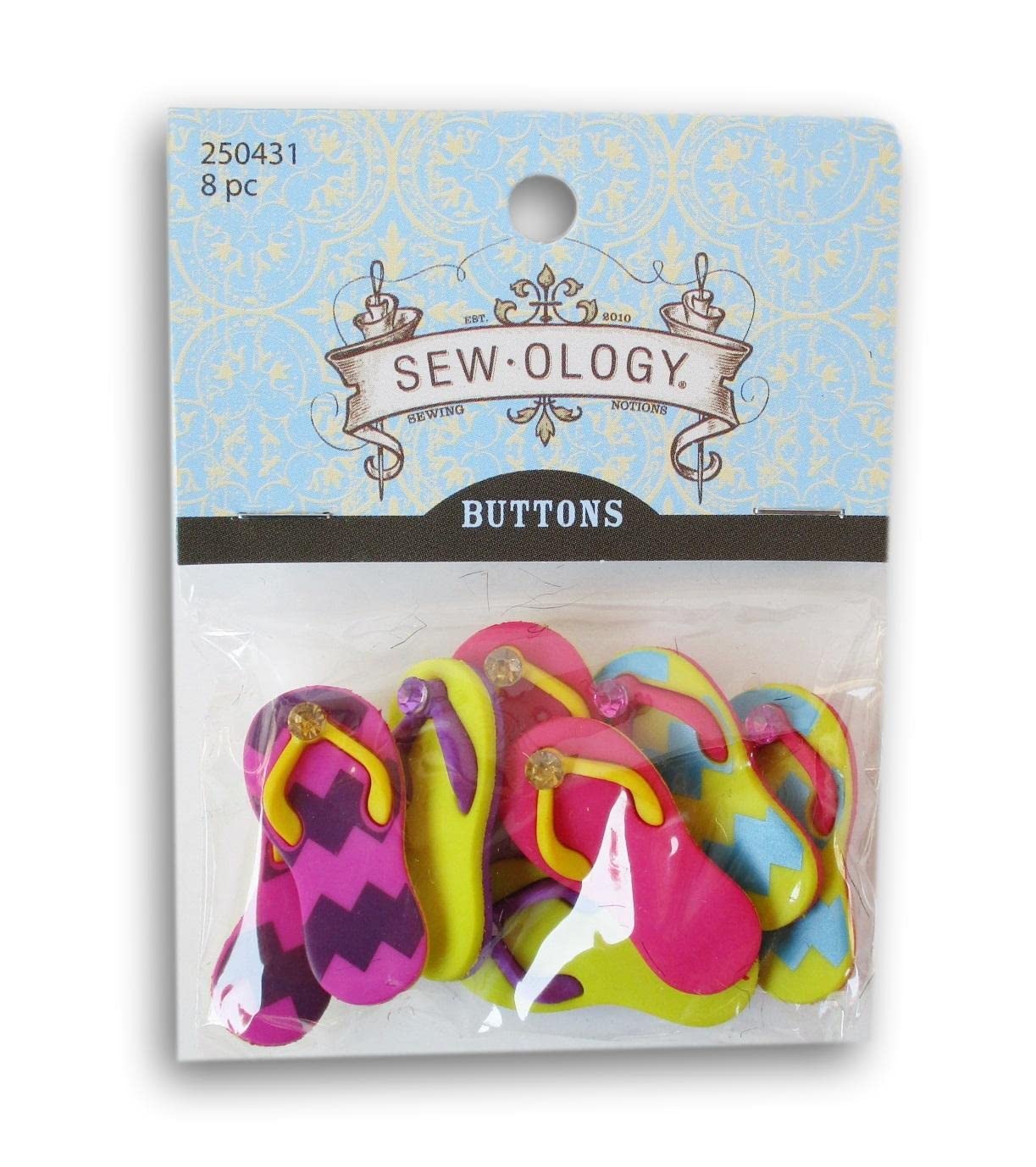 Amazon.com: Decorative Shank Buttons for Sewing Craft Projects (Flip ...