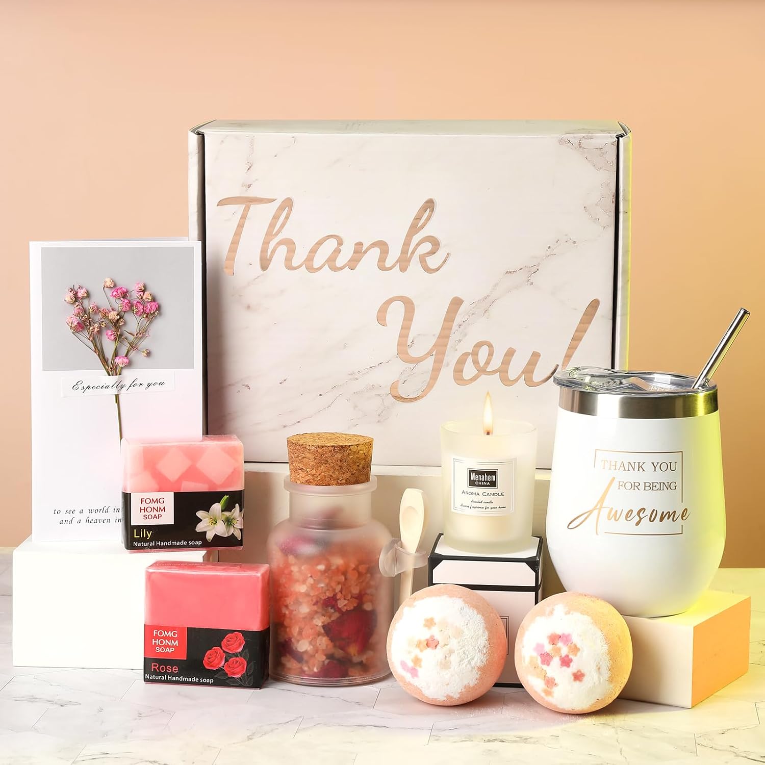 Amazon.com : Thank You Gift Box for Women, Unique Gratitude Gifts for ...