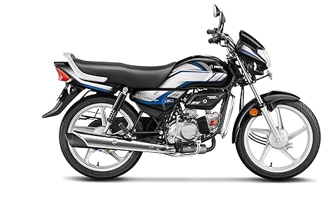 Hero MotoCorp Hf Deluxe 24 BS6 Bike (DRS CS FI) Black Nexus Blue Booking For Ex-Showroom Price ...