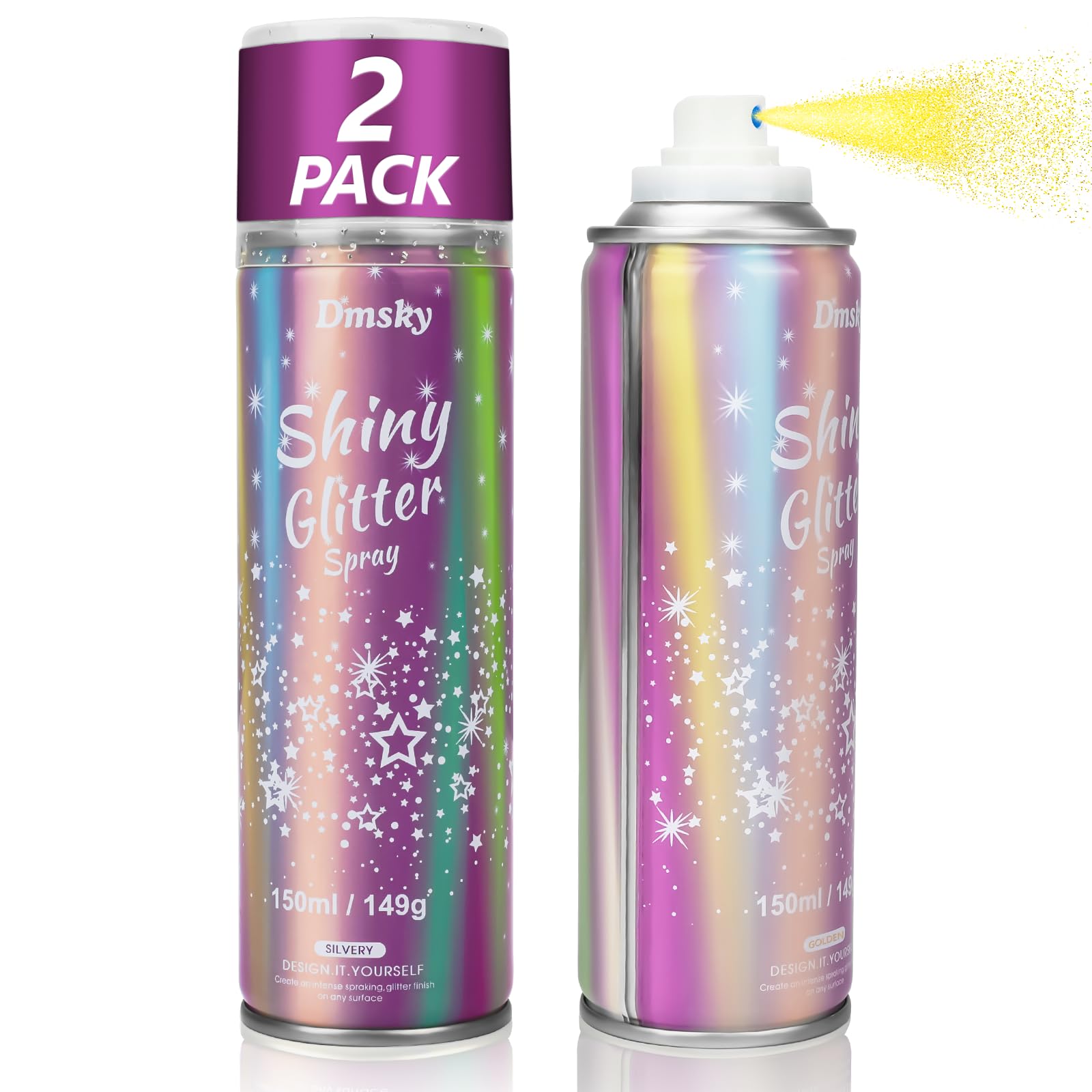 Body Glitter Spray For Hair And Body 2x5 14 Fl | Desertcart INDIA