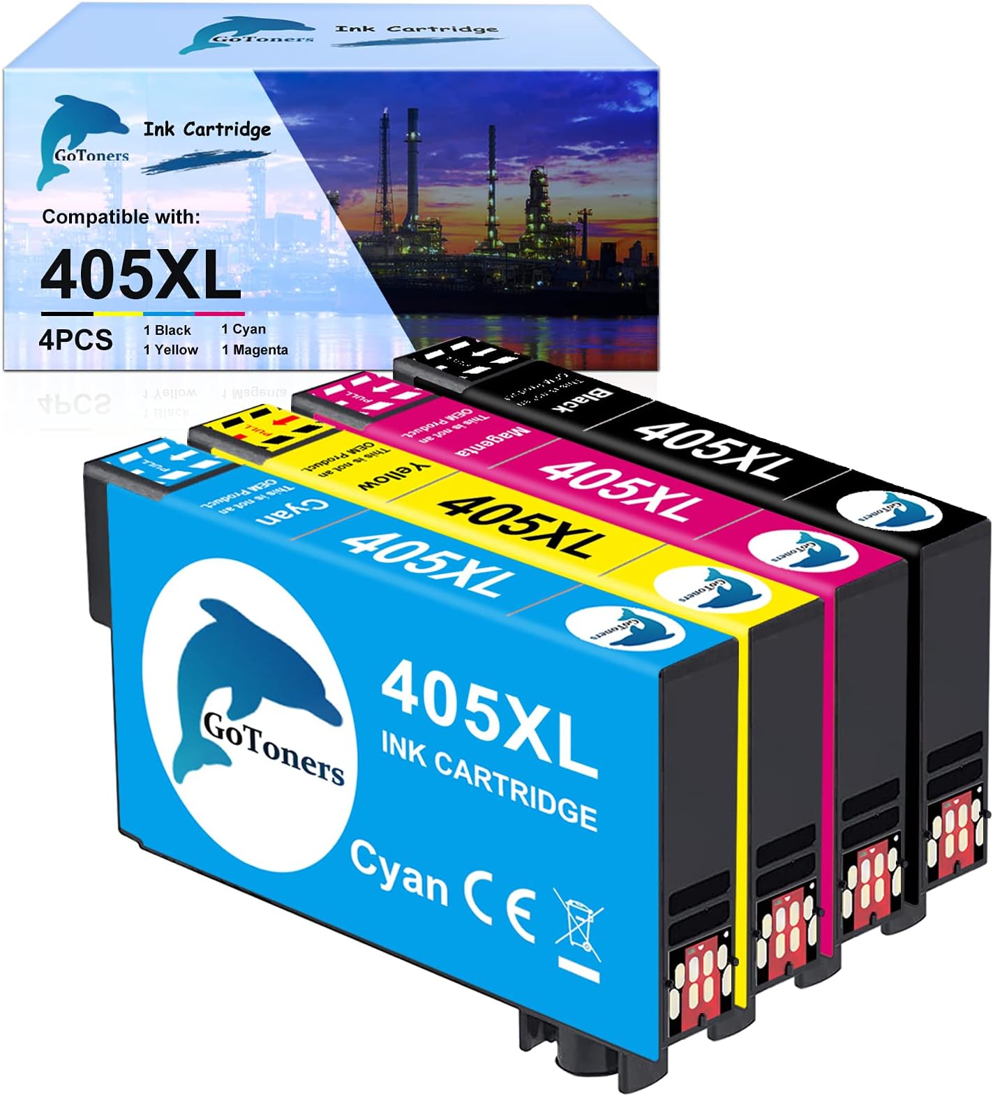 Epson 405XXL – 37,2 ml – Größe XXL – Schwarz – Originalverpackung mit ...