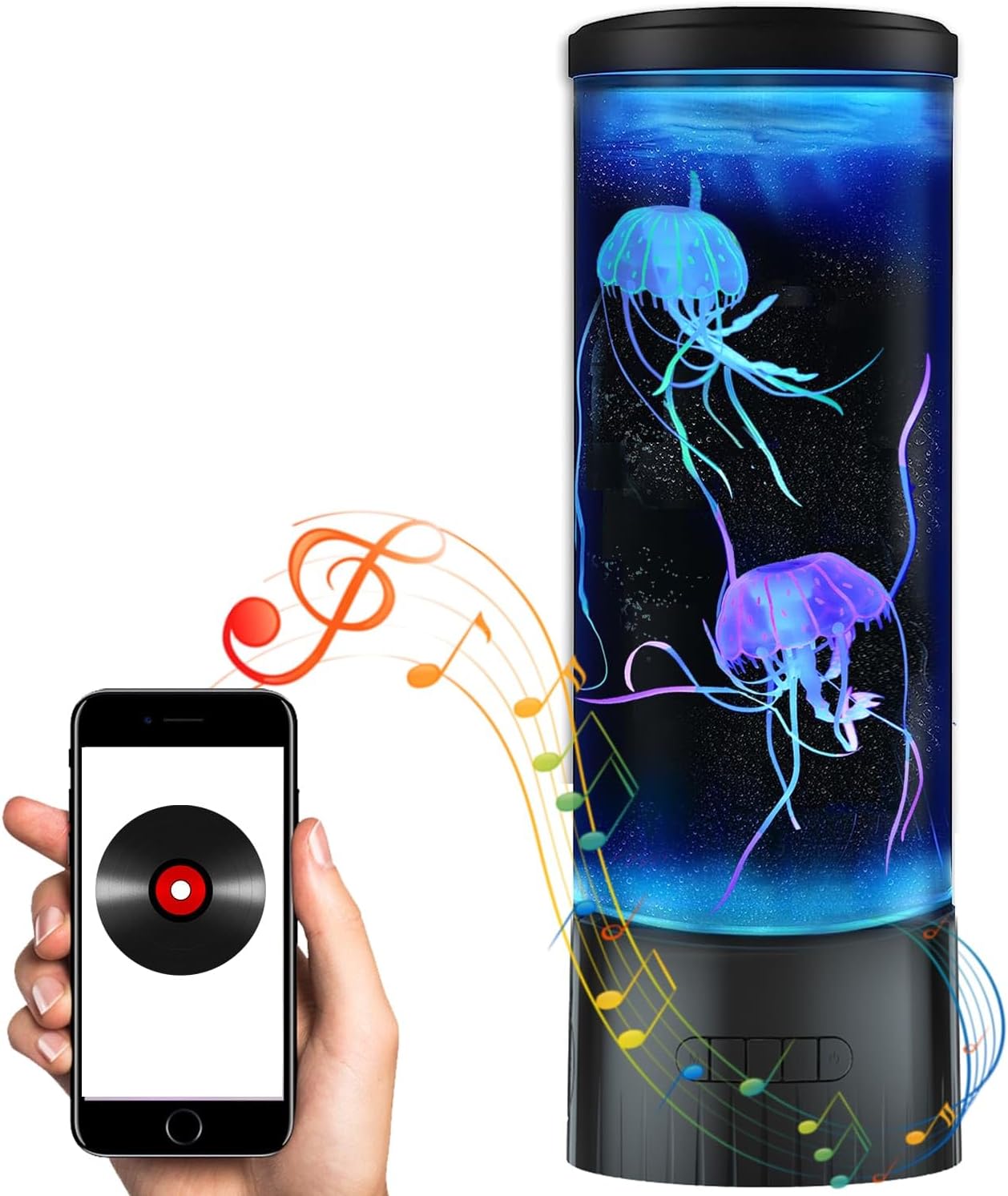 Wireless Express Lumina Large 14 Inch Jellyfish Mood Lamp with LED ...