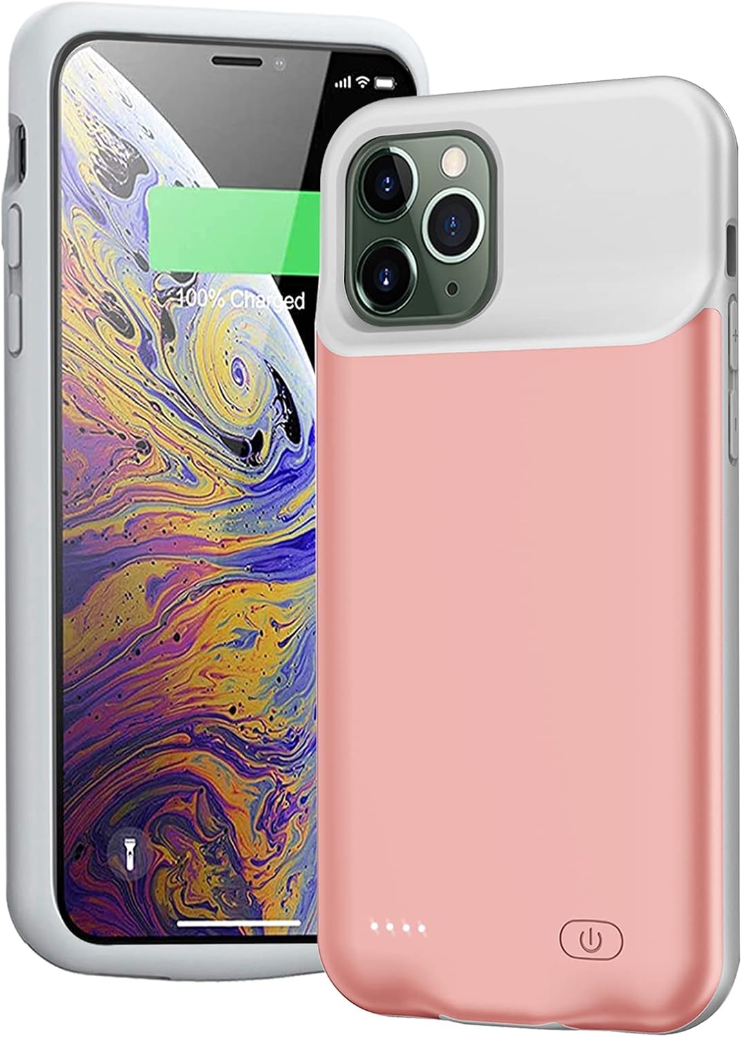 Amazon.com: PRSVE Ah Ultra-Slim Portable Charger Case Rechargeable ...