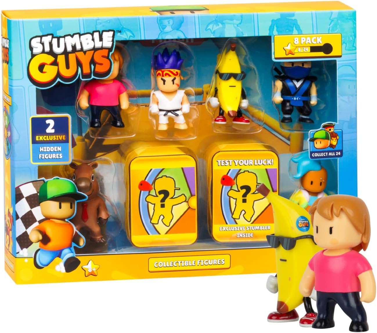 Amazon.com: ONDAGO Official Stumble Guys Ultimate Mystery Collection ...