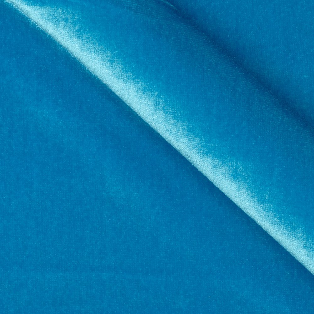 Amazon.com: Stretch Velvet Turquoise Fabric By The Yard : Arts, Crafts ...