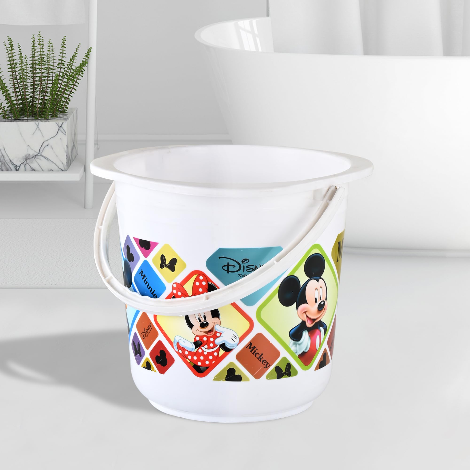 Buy Heart Home Bucket (16 LTR) Water Bucket for Bathroom | Check Disney ...