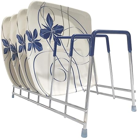 SMARTSLIDE Stainless Steel Dish Stand for Kitchen/Plate Stand/Saucer ...