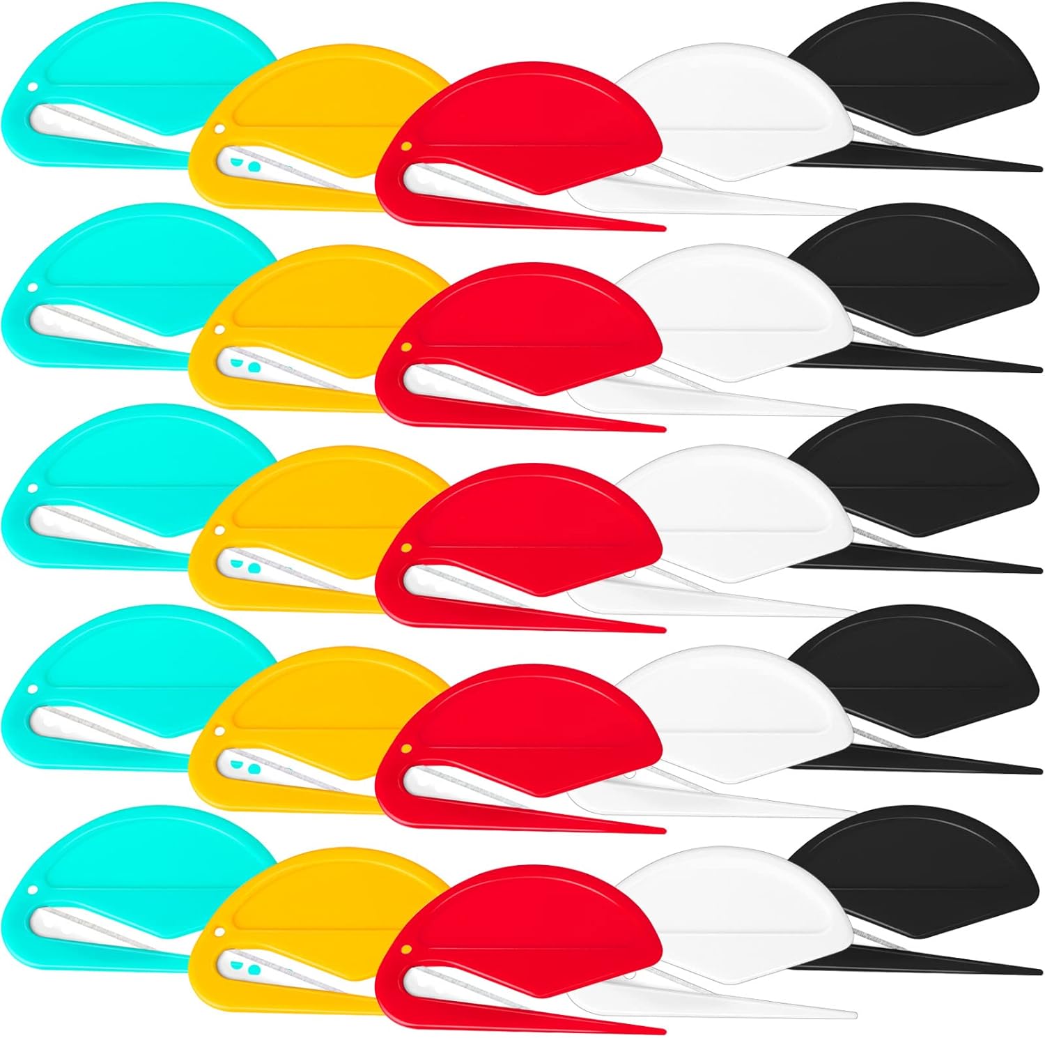 Amazon.com : Yexiya 100 Pcs Letter Opener Envelope Slitters with Blade ...