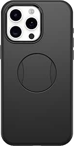 Amazon.com: OtterBox iPhone 15 Pro MAX (Only) OtterGrip Symmetry Series Case - Black, Built-in ...
