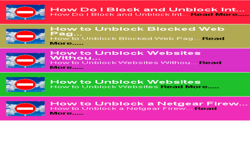 Aplicación Blocked Website Unblocker en Amazon Appstore