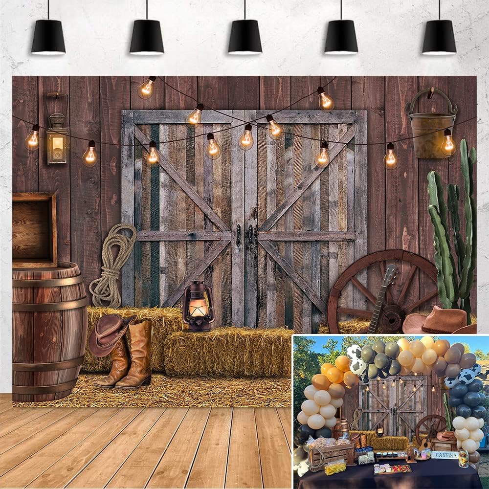 Toile de fond pour photographie de porte de grange sur le thème du ...