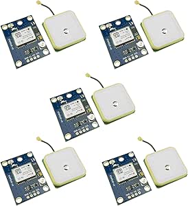 Amazon.com: 5-Pack GY-NEO6MV2 NEO-6M GPS Flight Controller Module 3V-5V ...