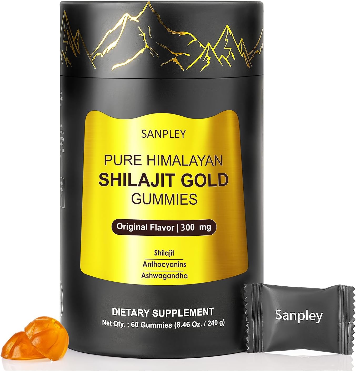 Amazon.com: Pure Himalayan Shilajit Gummies for Men & Women - 100% ...