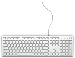 Dell KB216 Wired Chiclet Keyboard Full-Size QWERTY US (USB-A Wired ...