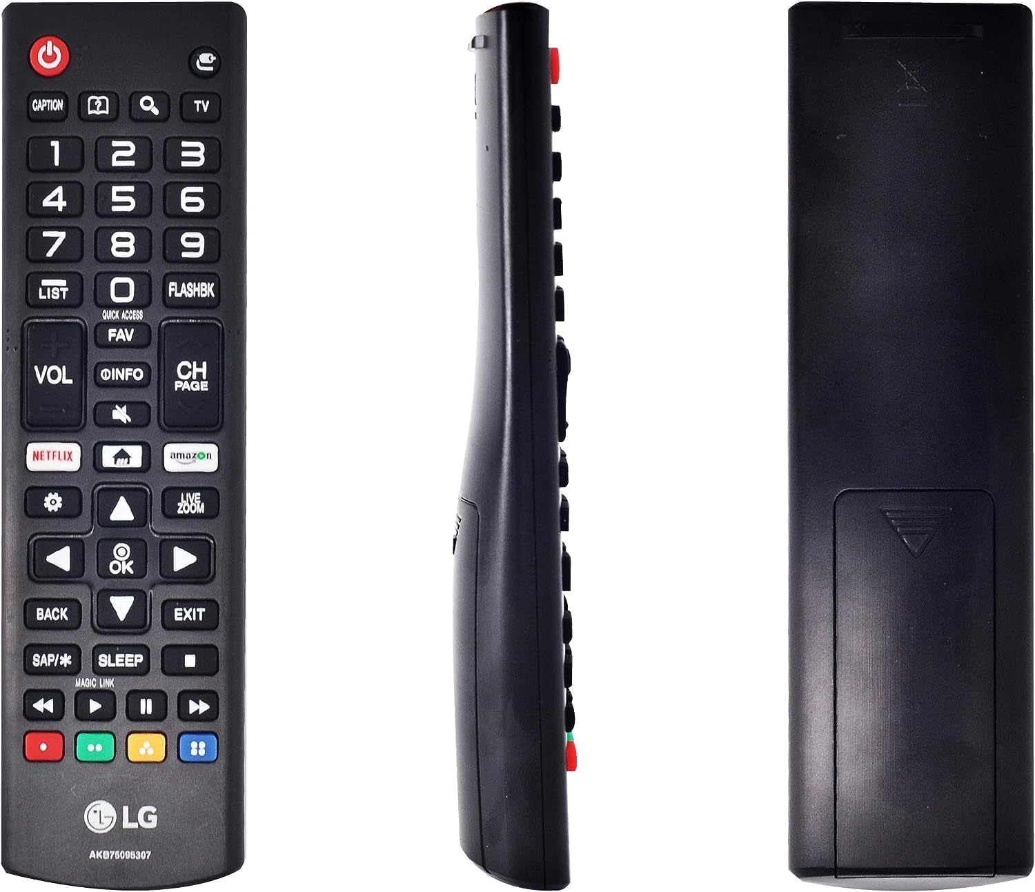 ParraTech Control Remoto para televisor Inteligente LG AKB75095307 ...