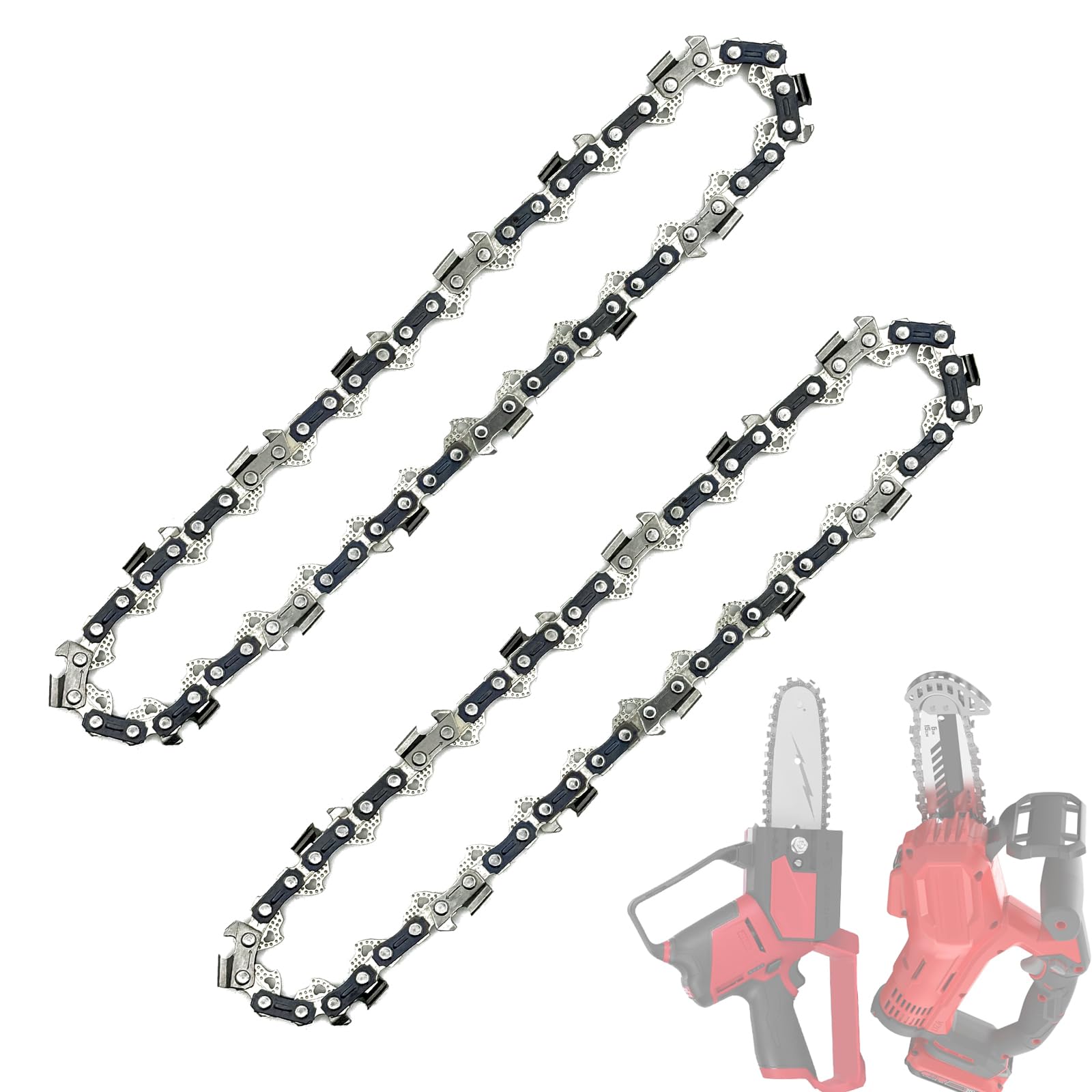 Amazon.com: 6 Inch Chainsaw Chain 3/8" LP Pitch .043" Gauge 28 Drive ...
