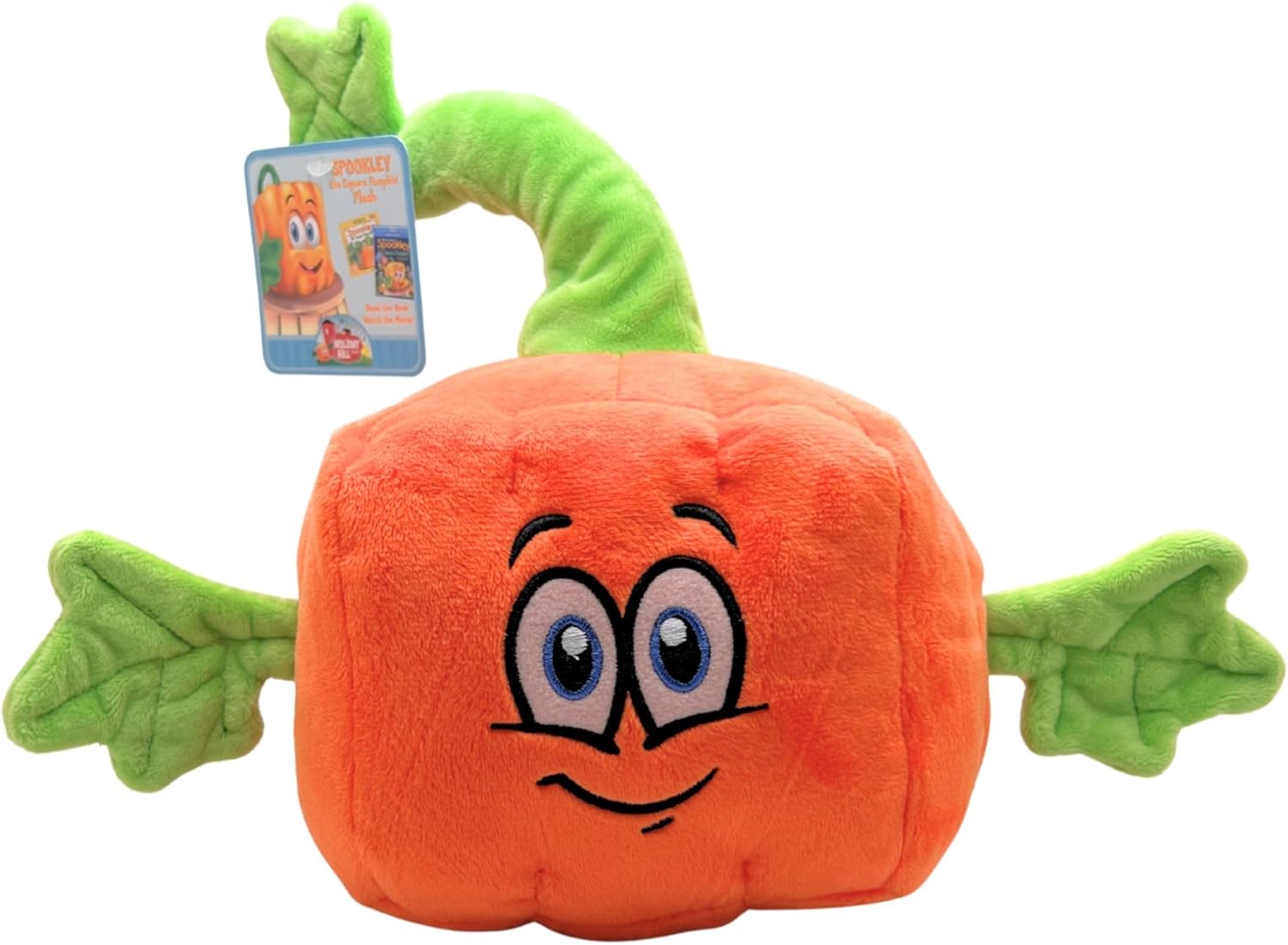 Amazon.com: SPOOKLEY The Square Pumpkin | 6 Inch Plush – Soft Stuffed ...