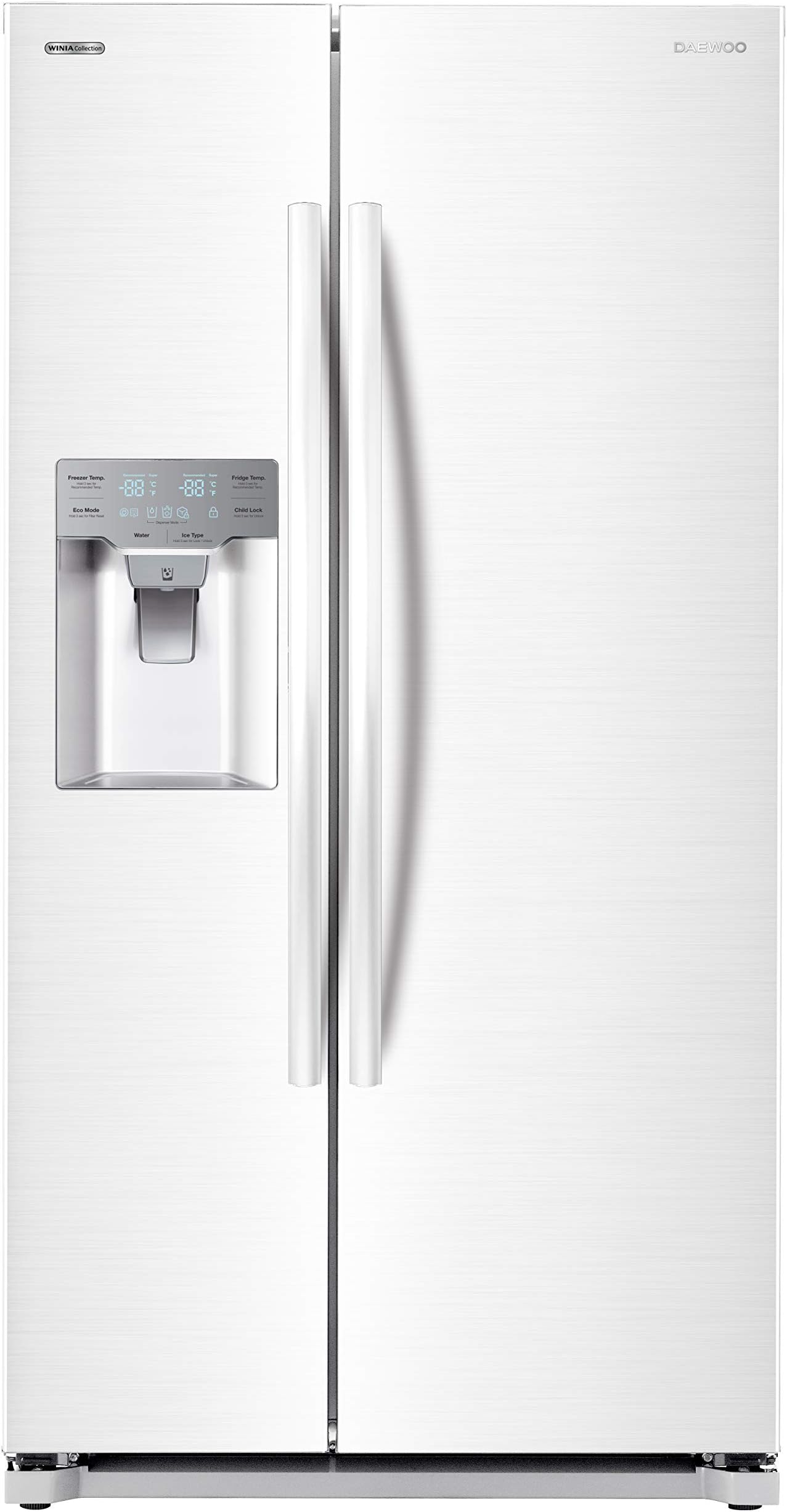 Amazon.com: Daewoo FRS-Y22D2W Side Refrigerator, White : Home & Kitchen