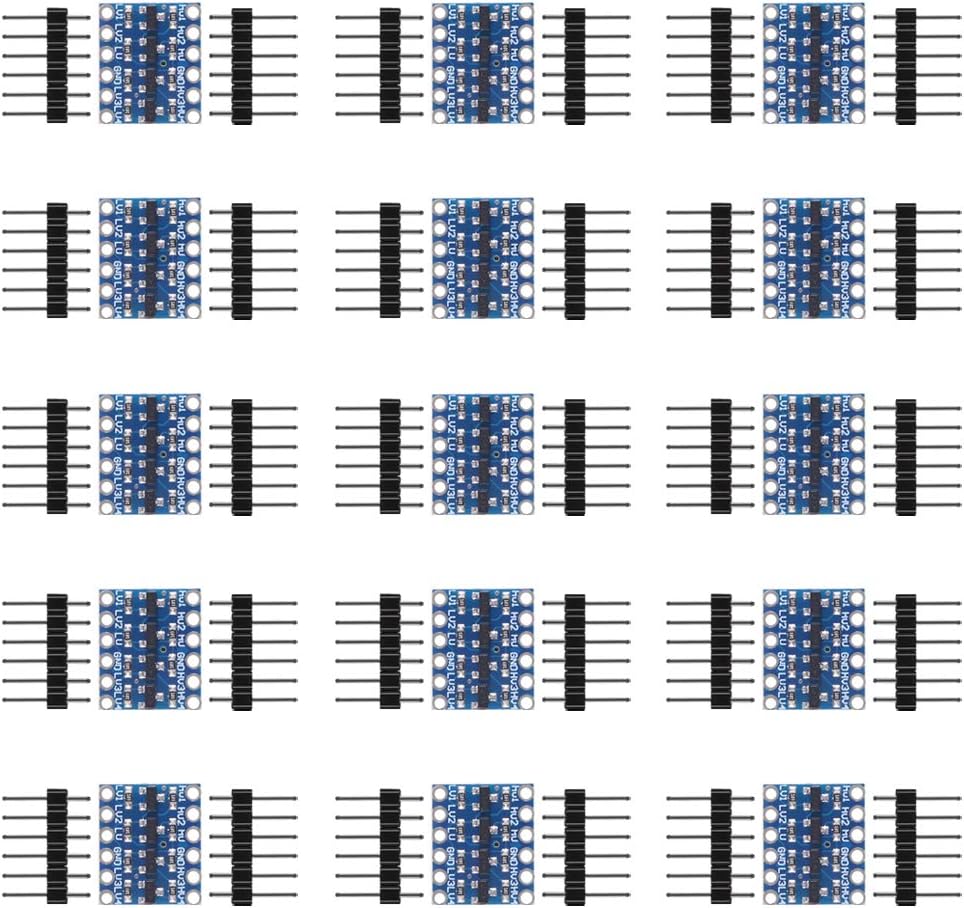 Aitrip 15pcs 4 Channels IIC I2C Logic Level Converter Bi-Directional ...