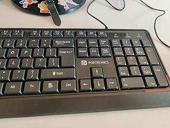Amazon.in: Buy Portronics Ki-Pad USB Wired Keyboard with 104 Keys, 12 ...
