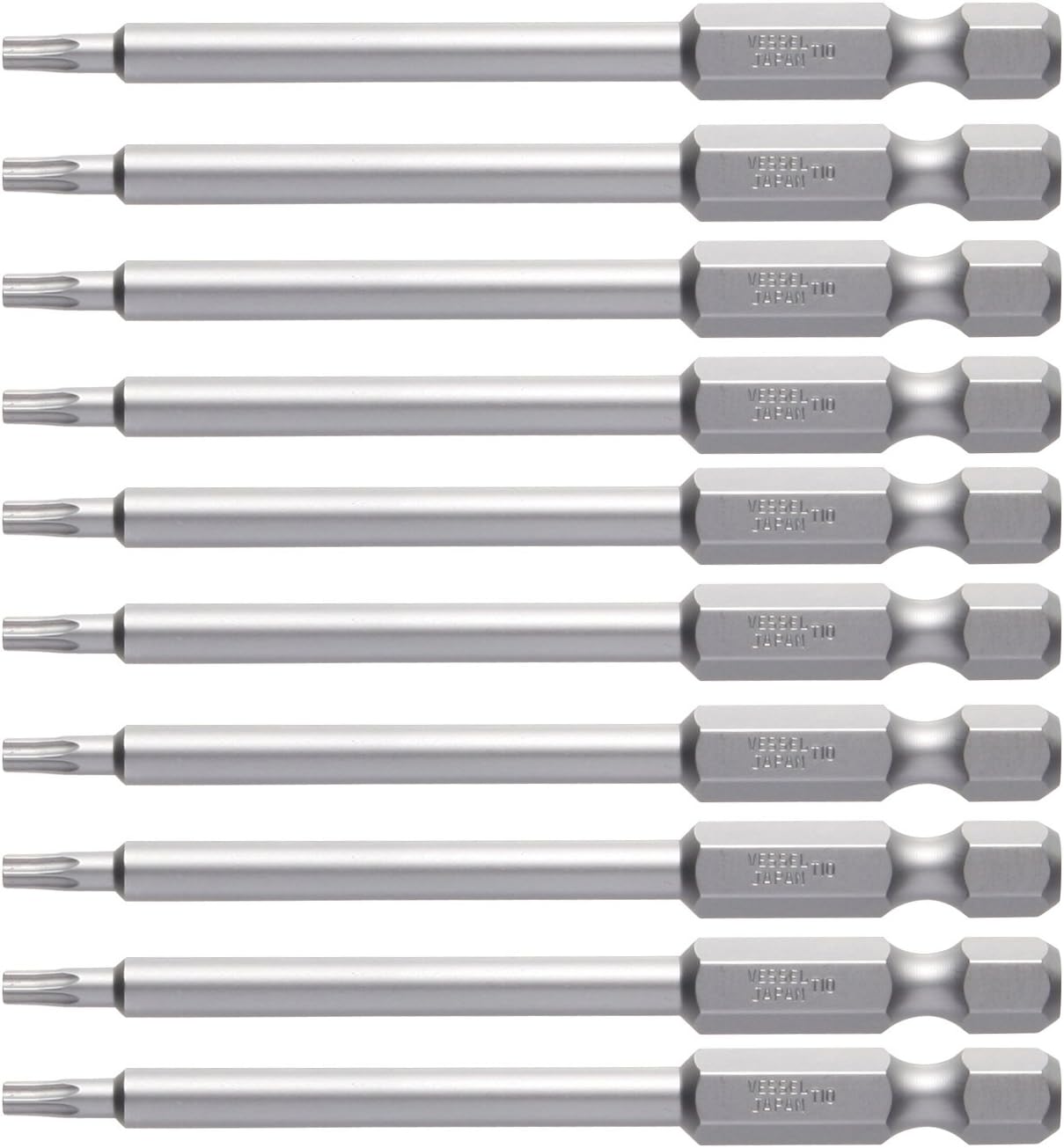 Vessel Torx Bit T10 x 75mm Set J ZP : Amazon.ca: Tools & Home Improvement