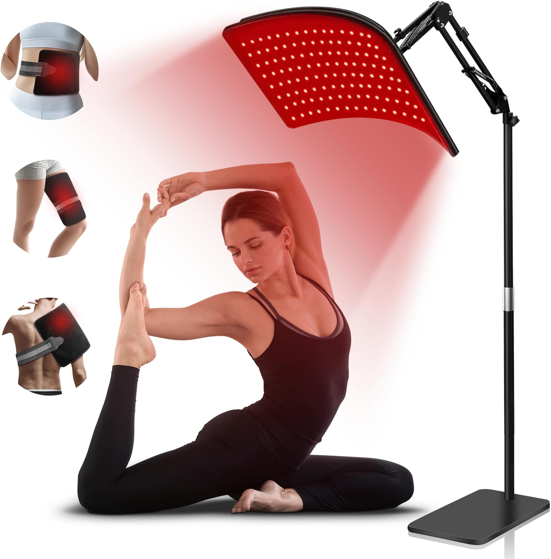 Amazon.com: INTEO Red Light Therapy for Face and Body, Portable Red ...