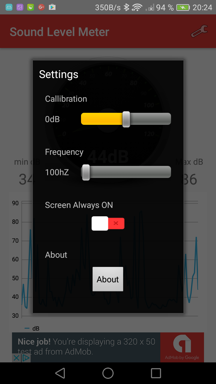 Decibel Sound Level Meter - App on Amazon Appstore