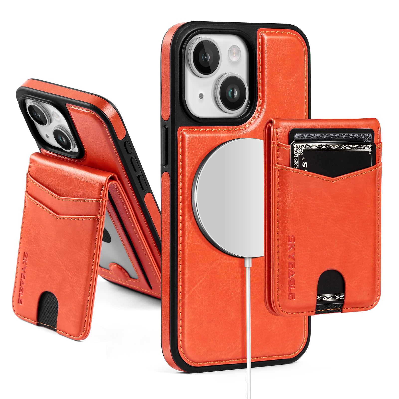 Amazon.com: SkyEagle Compatible Magsafe 2 in 1 Detachable iPhone 15 ...
