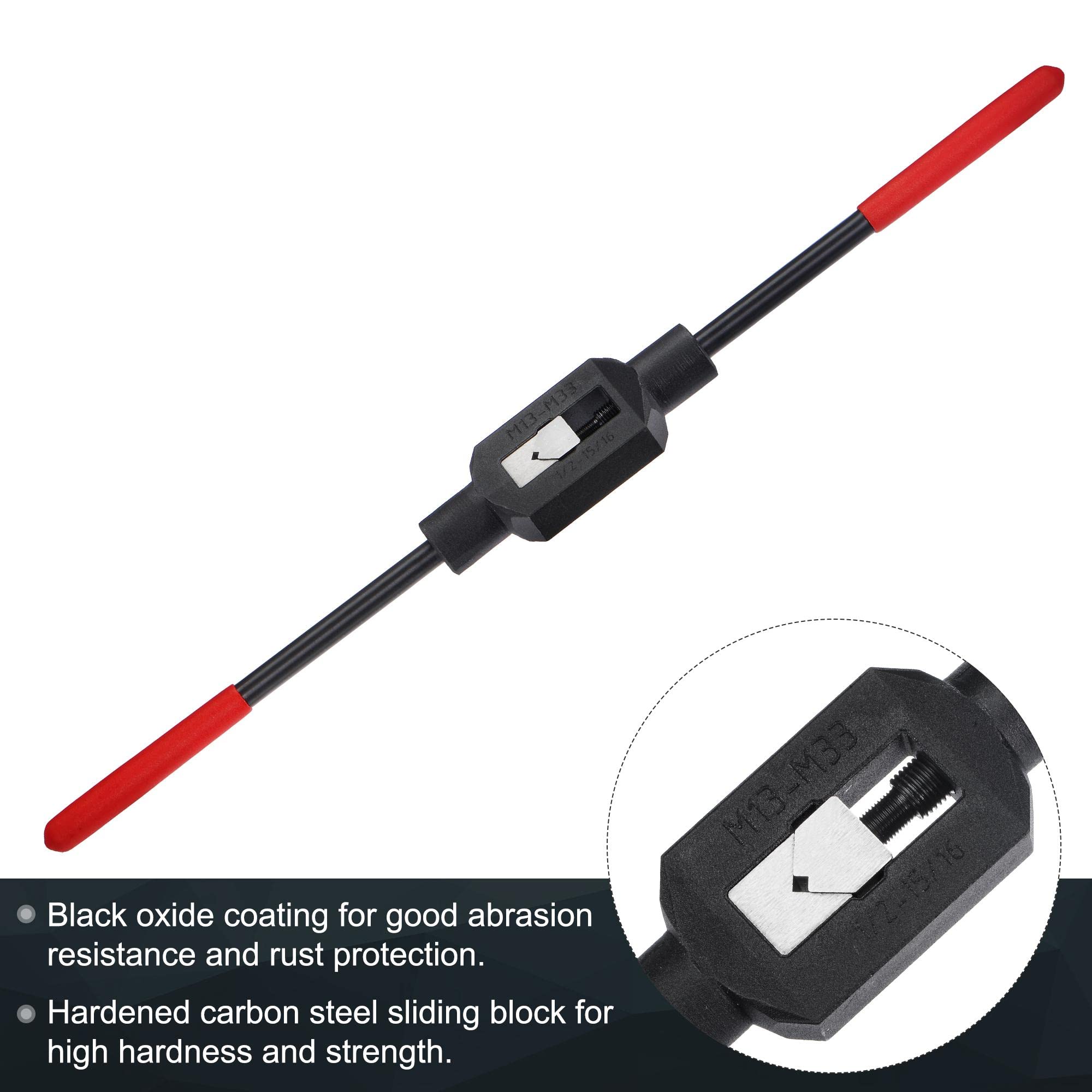 uxcell Adjustable Tap Wrench Handle for 1/2"-1-5/16" (UNC/UNF) / Metric ...