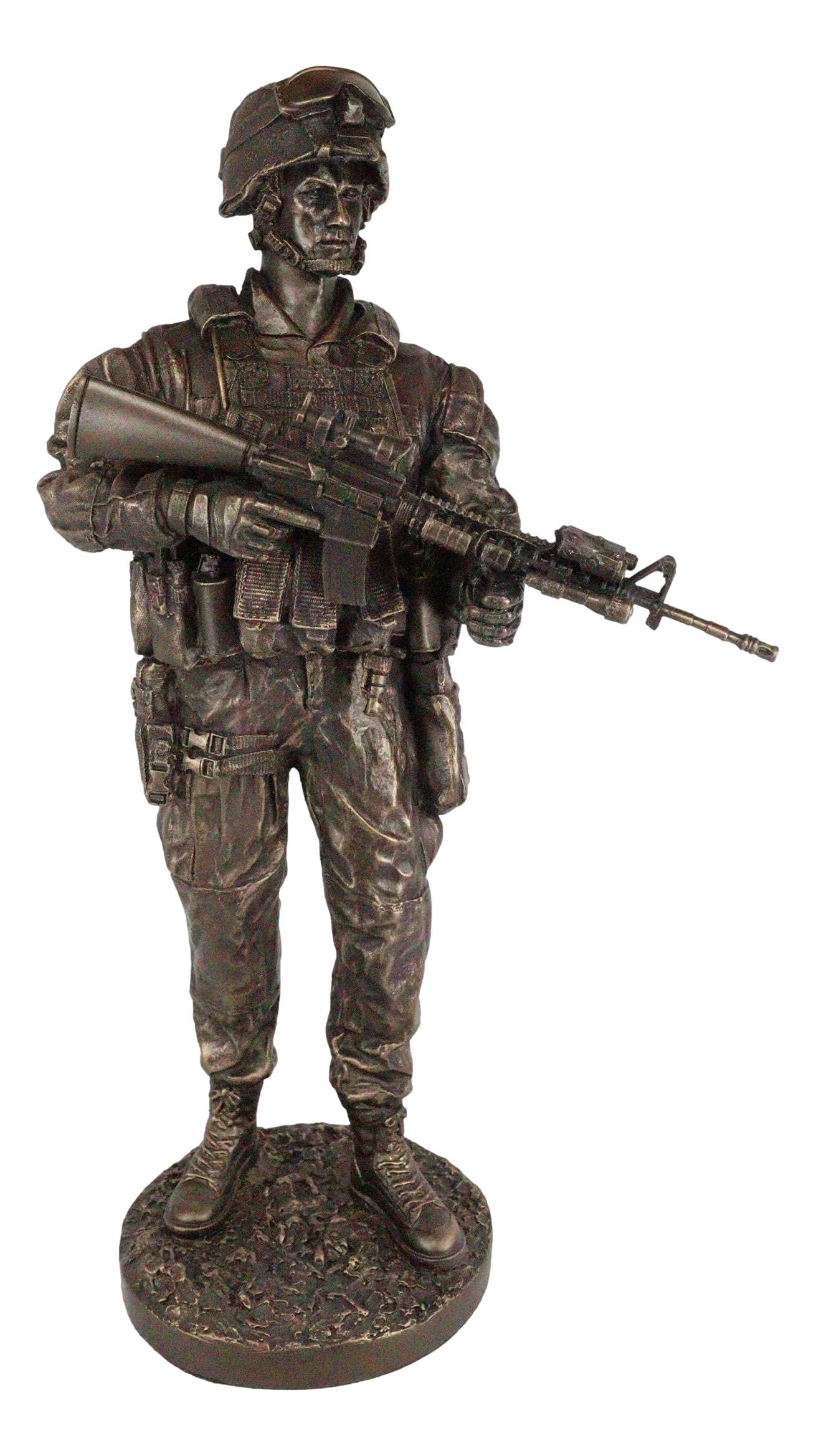 Amazon.com: Ebros Gift US Military War Soldier Marine Rifleman On Guard ...