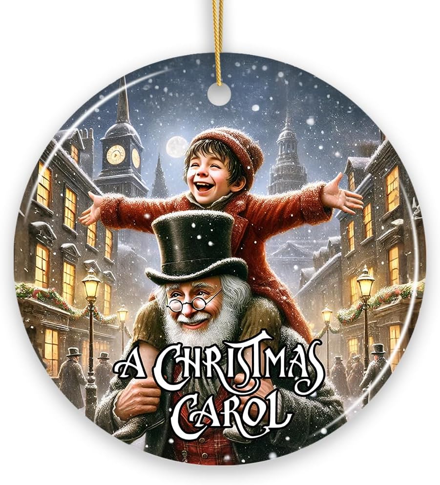 Amazon.com: Bah Humbug Scrooge Christmas Ornament (B26) : Home & Kitchen