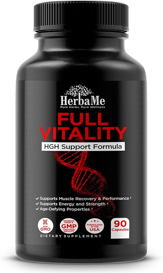 Amazon.com: HerbaMe HGH Supplements for Men and Women, 90 Capsules ...
