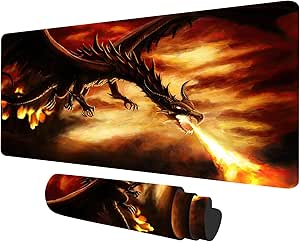 Amazon.com: MTG Playmat 23.6x13.7 inches Ultra Pro Dragon Playmat Board ...