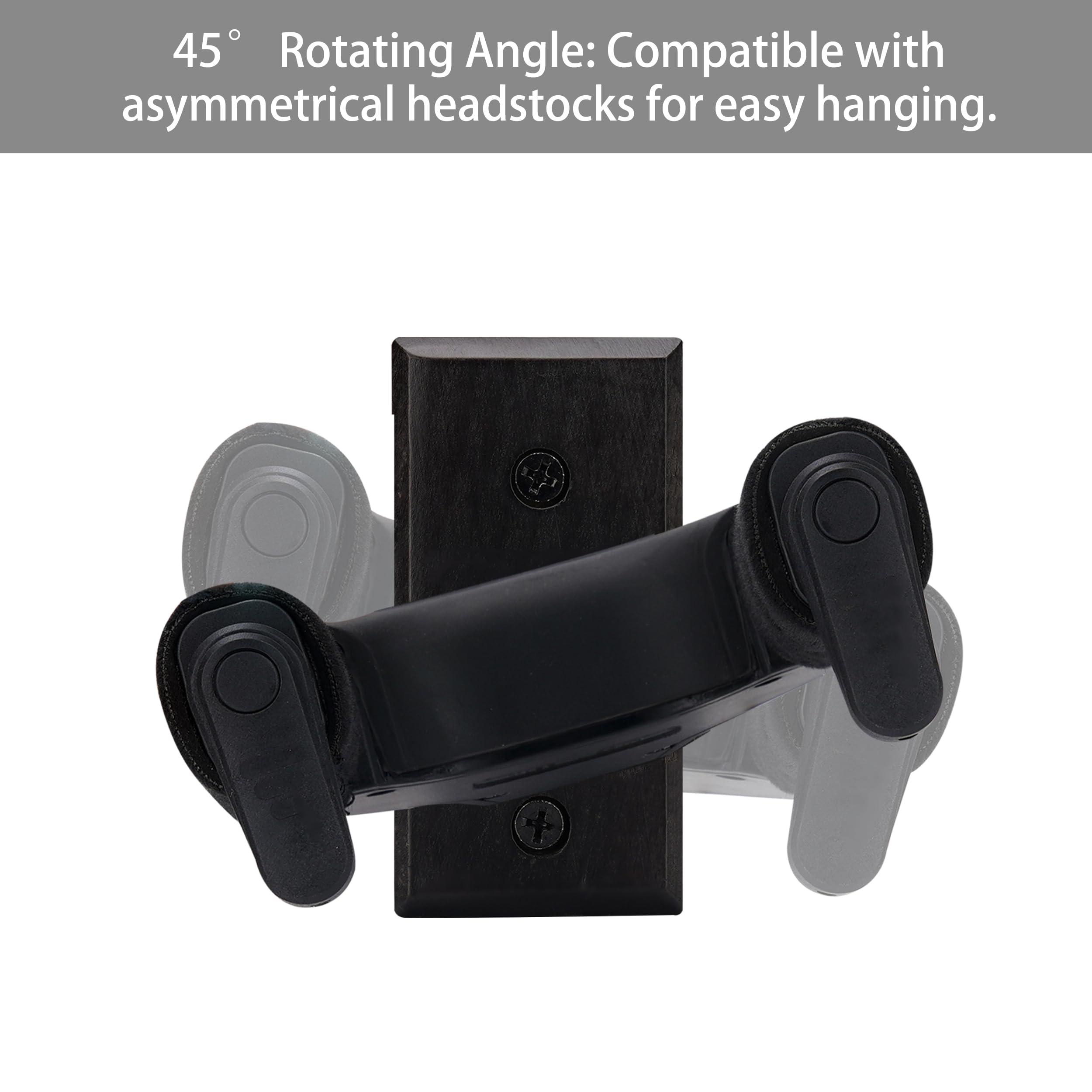 Snapklik.com : Guitar Wall Mount Hanger, Auto Lock And Adjustable Hook ...