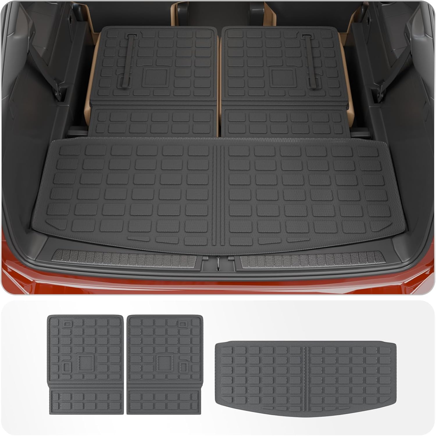 Amazon.com: Thinzyou Cargo Mat Compatible with 2020-2025 2026 Ford ...