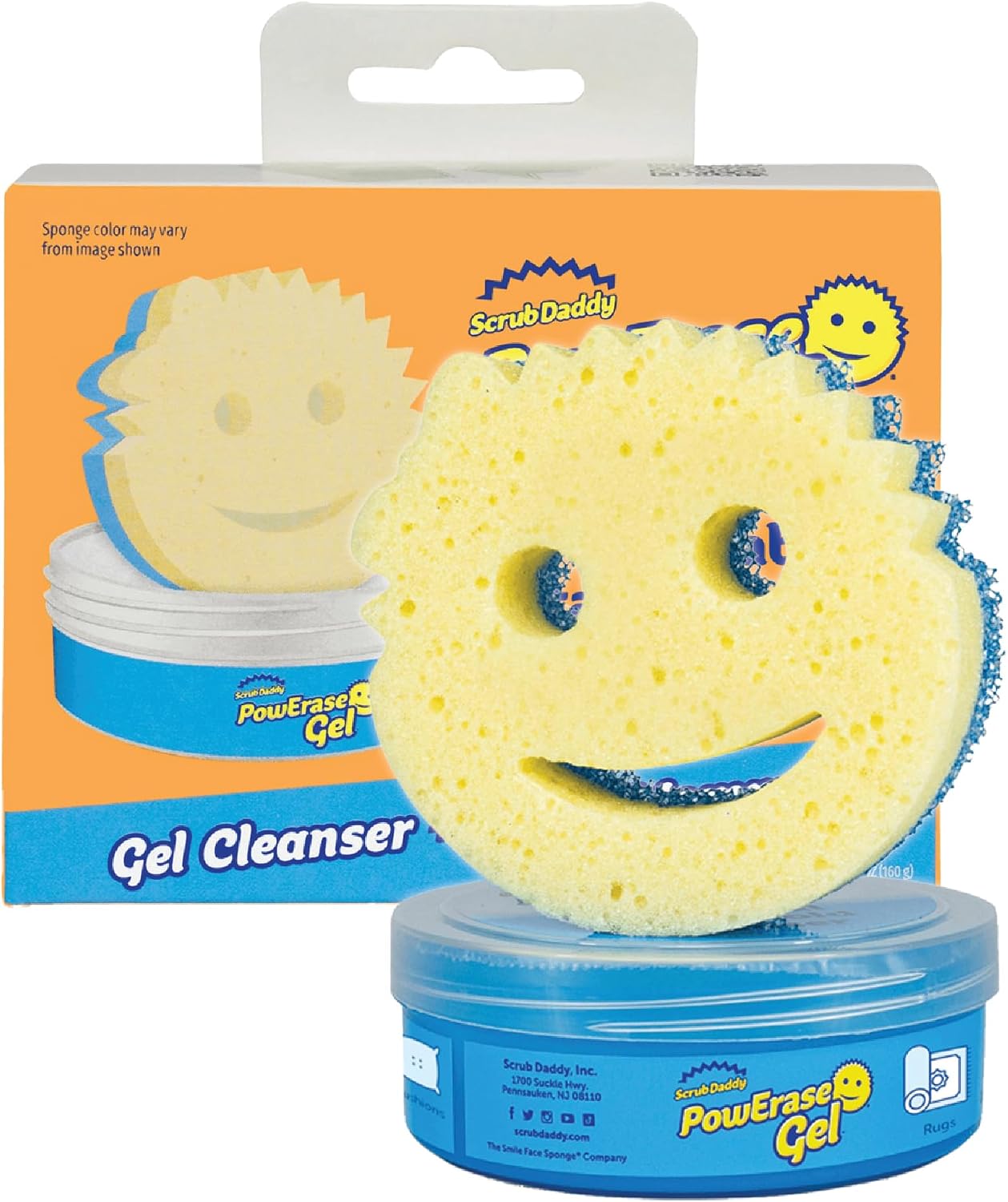 Amazon.com: Scrub Daddy Powerase Gel with Blue Scrub Mommy, Household ...