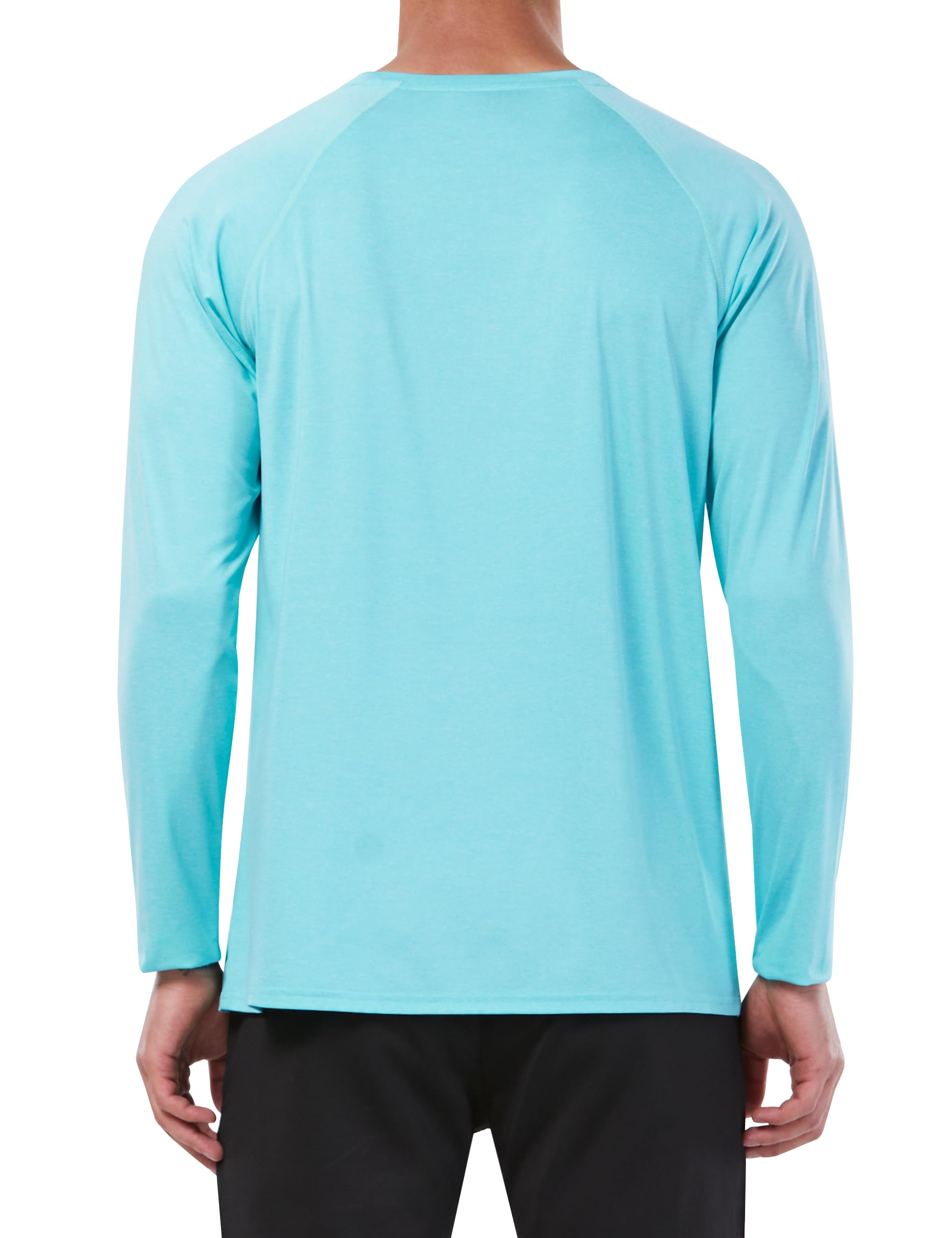 Snapklik.com : Mens UPF 50+ Swim Shirts Long Sleeve Sun Shirts Sun ...