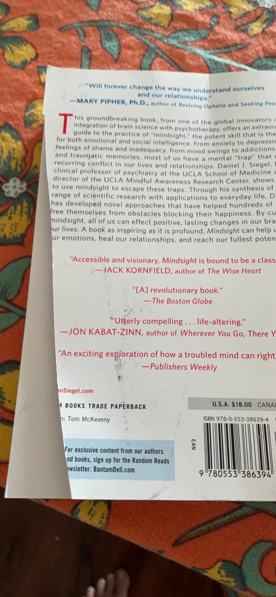 Mindsight: Transform Your Brain with the New Science of Kindness - Kindle edition by Siegel ...